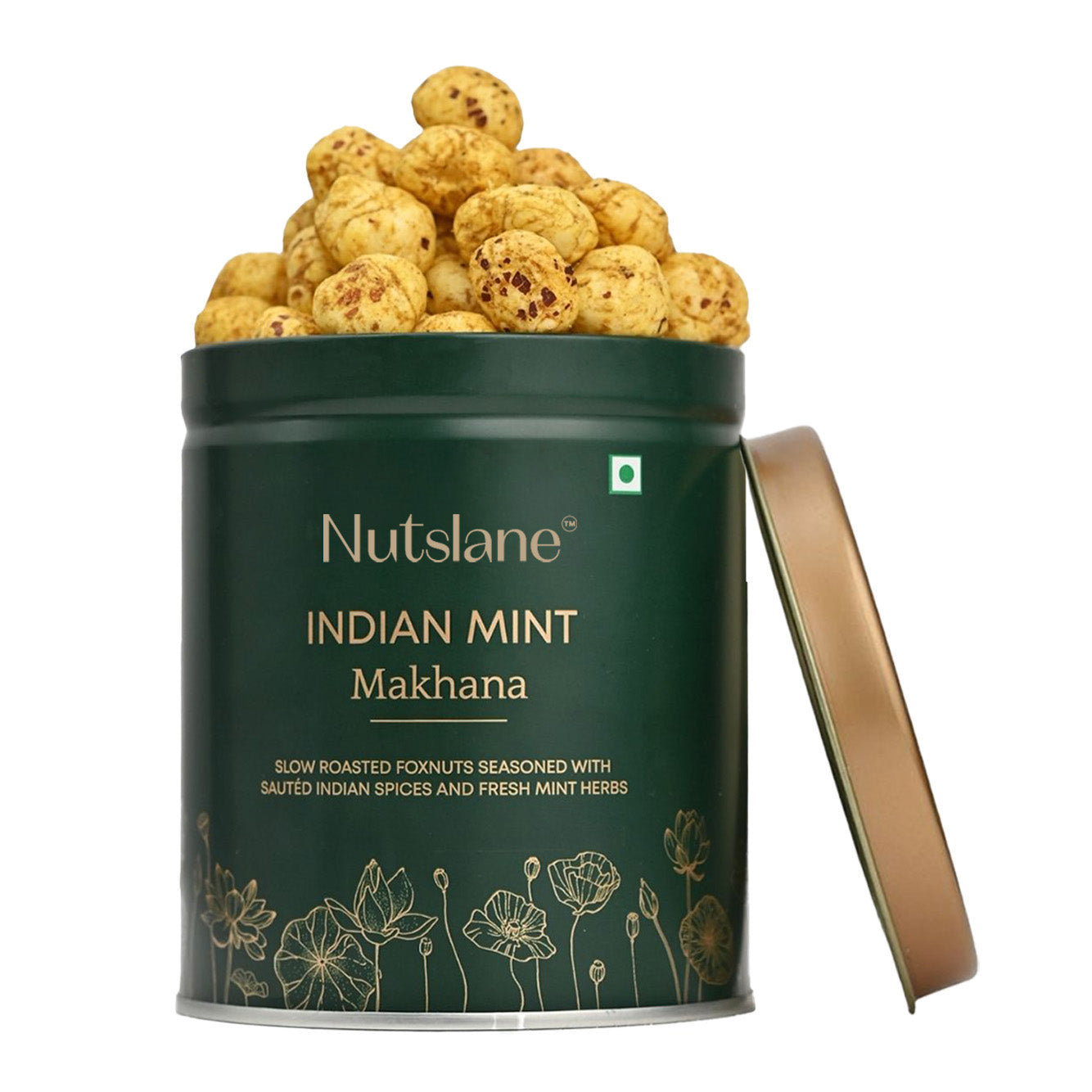 Indian Mint Makhana - Refreshing, Flavorful Snack with a Mint Twist